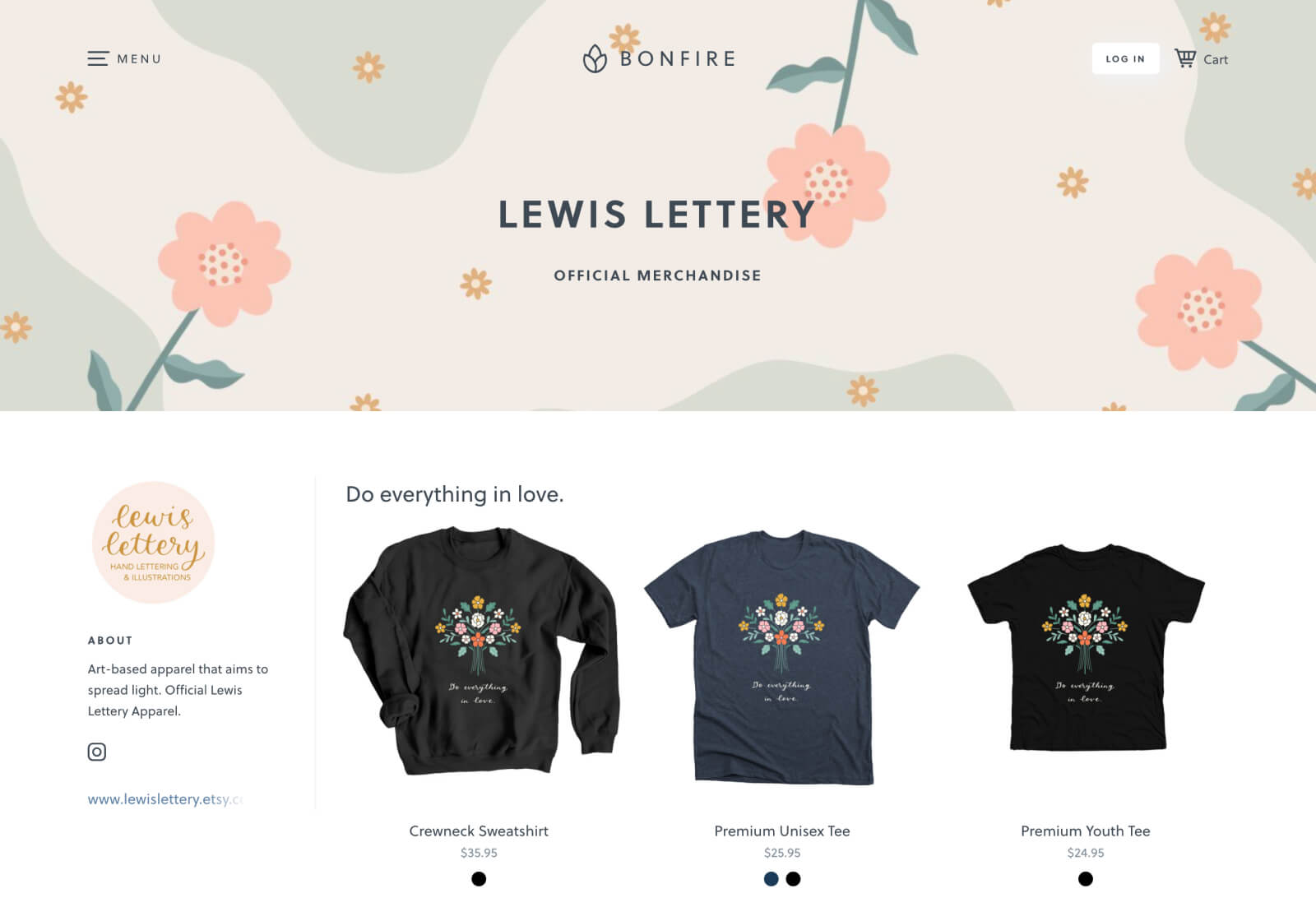 A Custom Merch Platform for the Worlds Top Creators | Bonfire